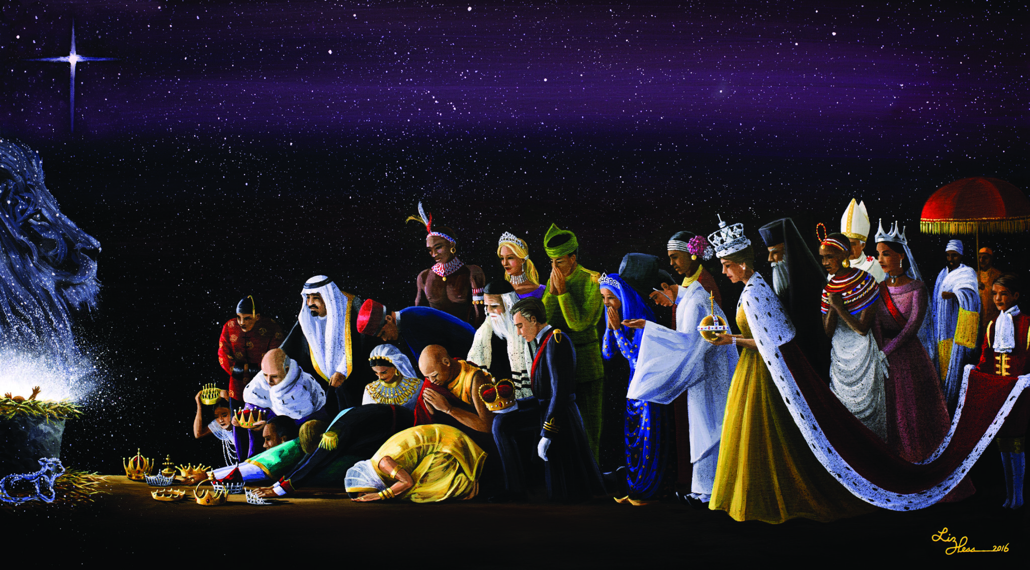 EMPLOYED IN THE PAINTING STUDIO OF THE KING OF KINGS - Lancaster Mennonite