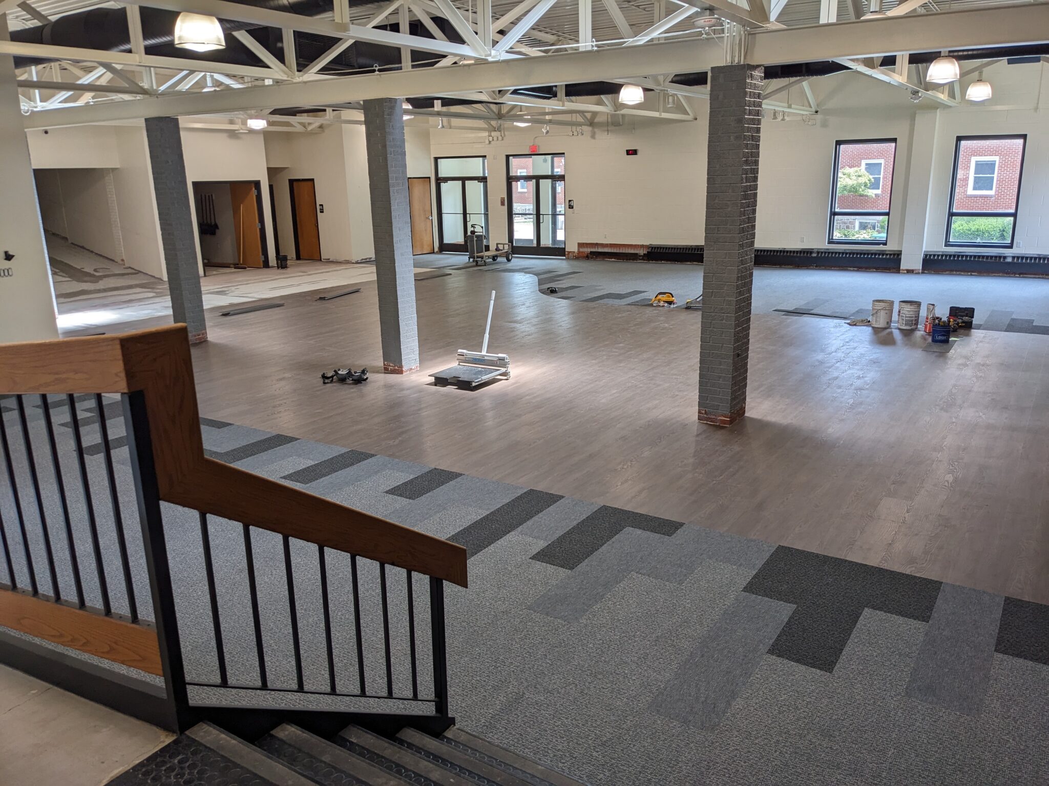 Summer Renovation Project Updates - Gathering Area & Gym B! - Lancaster ...